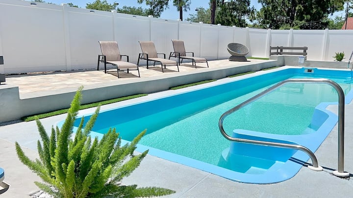 Pool House 5 Min Anclote Beach - Holiday, FL