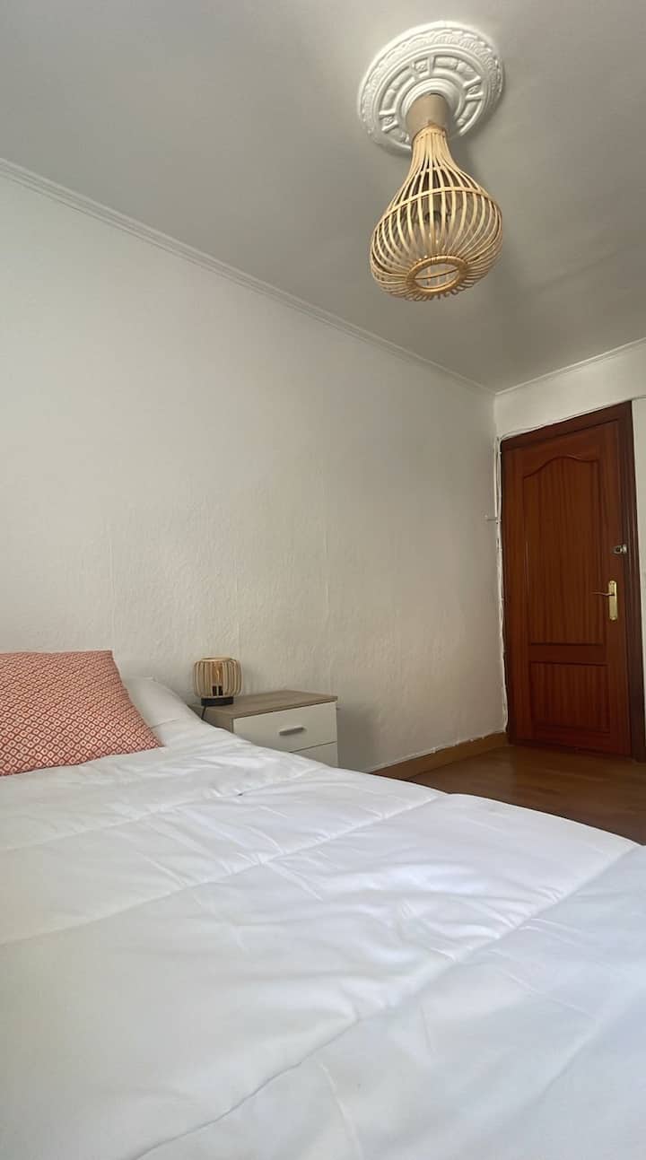 Hab. Privada Luminosa 2 Camas - San Sebastian
