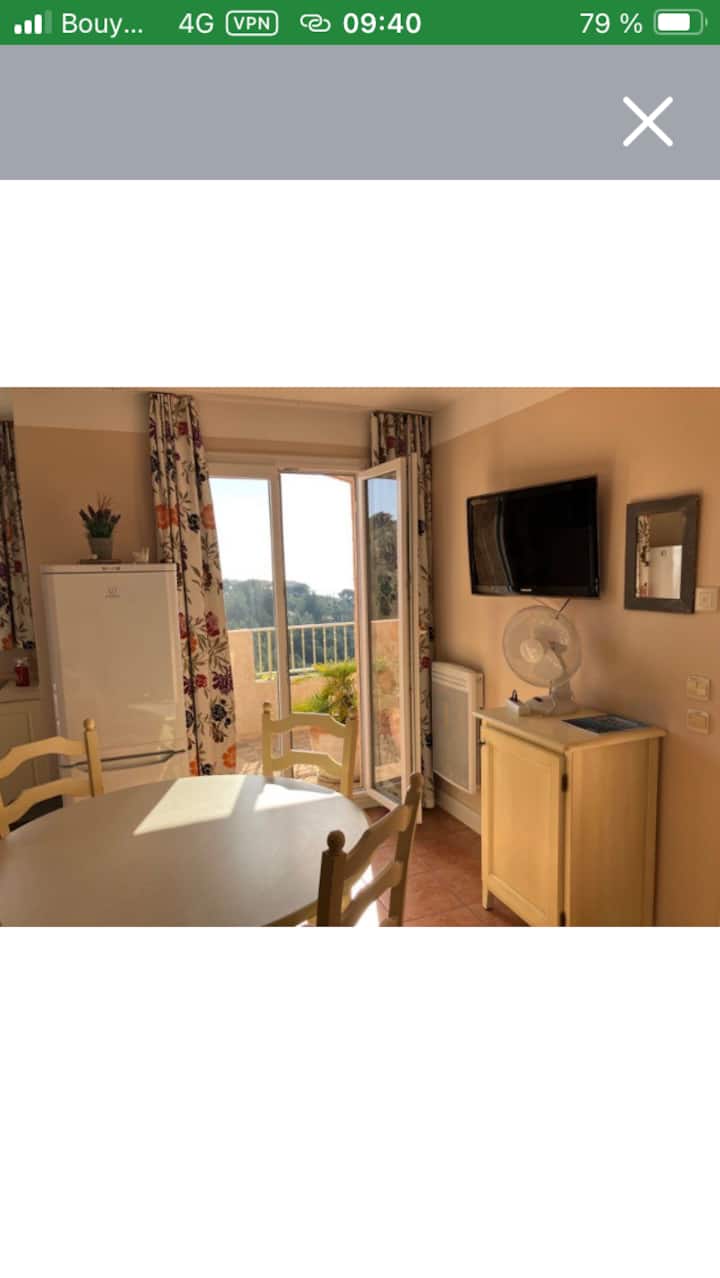 Appart F2 Vue Mer Exceptionnelle - Sainte-Maxime