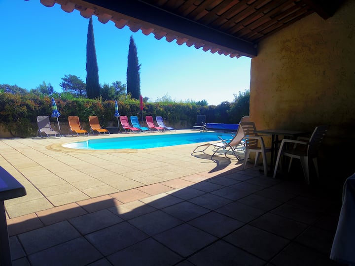 Maison Au Calme Vue Imprenable - Roussillon