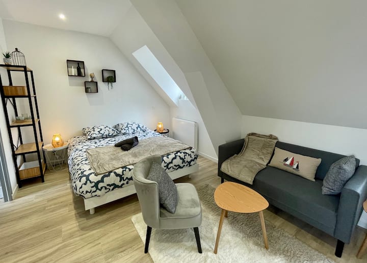 Le Reflet Marin - Studio Cosy Proche De La Plage - Mers-les-Bains