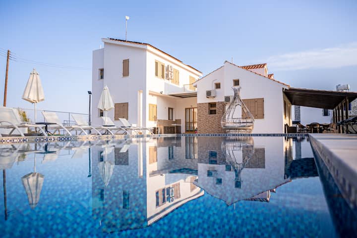 Konnos Villa 1, High Hill Views, Quite, Privacy. - Nissi Beach