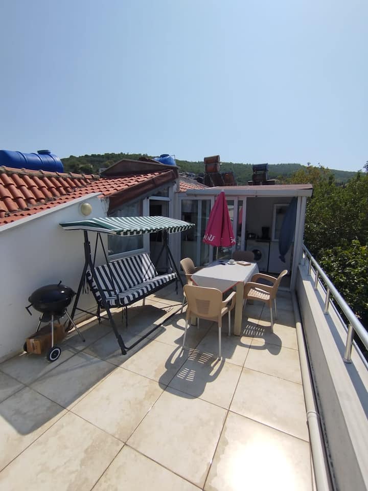 Ocaklar Merkezde Teraslı Daire - Erdek