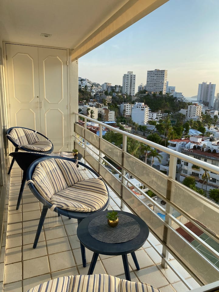 Depto. Con Vista, Alberca Y A 5min D La Playa! - Acapulco