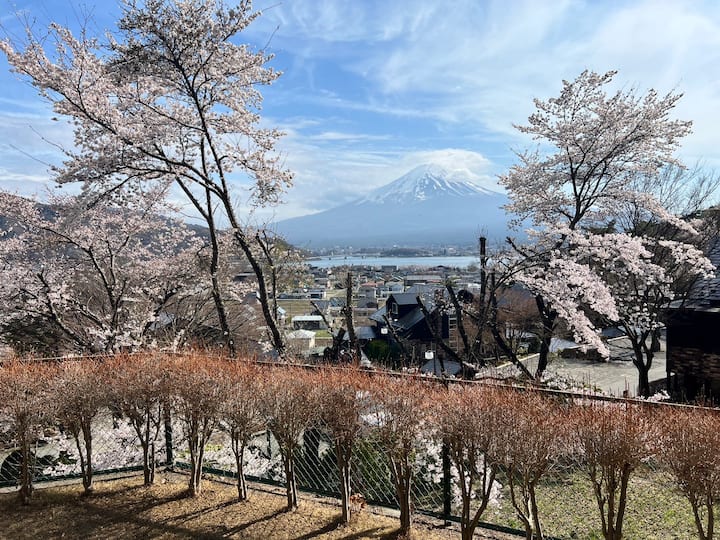 Awesome! Mt. Fuji View House! Shotei - Lake Kawaguchi