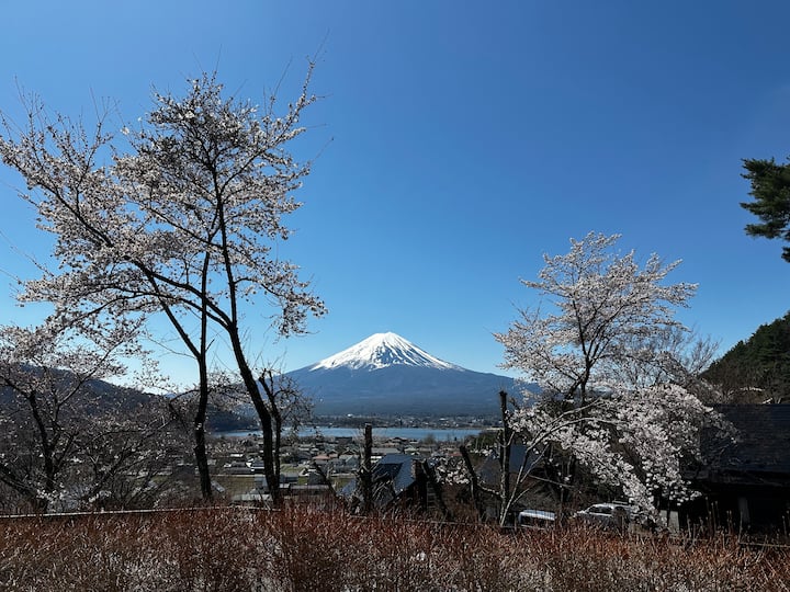 Mt. Fuji View House! Shotei, Included P/u Service - 가와구치 호