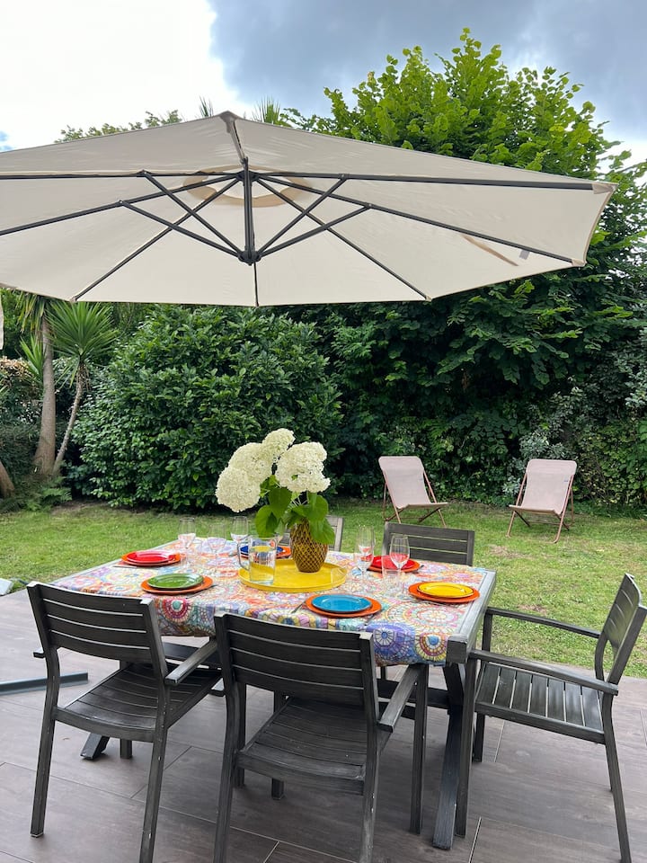 Belle Maison De Vacances Proche De La Plage - Île-Tudy