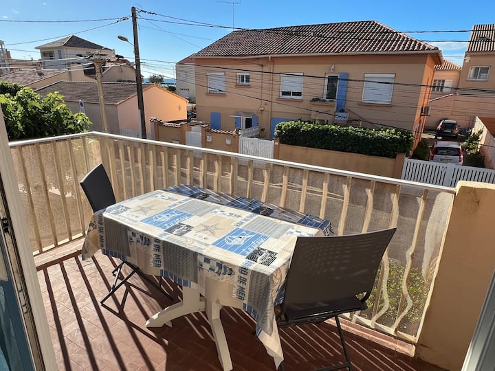 Valras Arrago,studio Avec Balcon - Valras-Plage