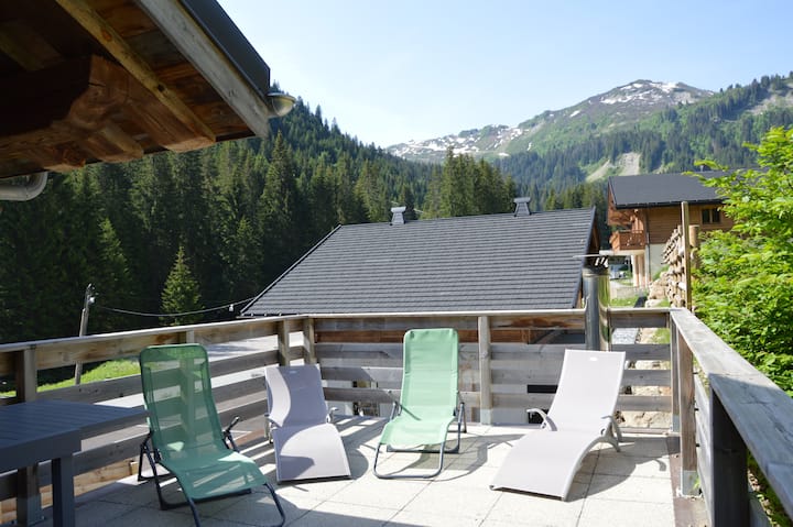 Chalet 14 Personnes Avec Jacuzzi - Abondance