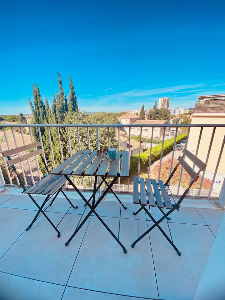 Le Belvédère Avec Vue/parking/fibre Yourhosthelper - Montpellier