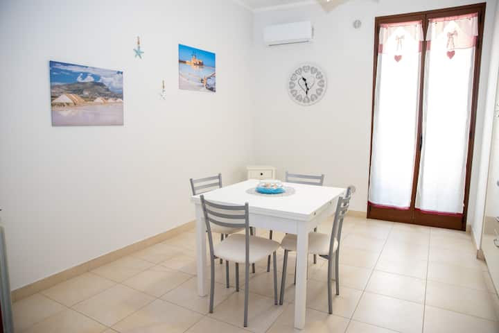 [Modern Apartment] - 3 Min To Beach, Free Wi-fi - Trapani