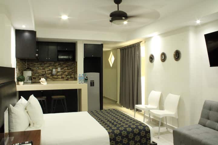 Departamento En Cancun Plaza - Cancún