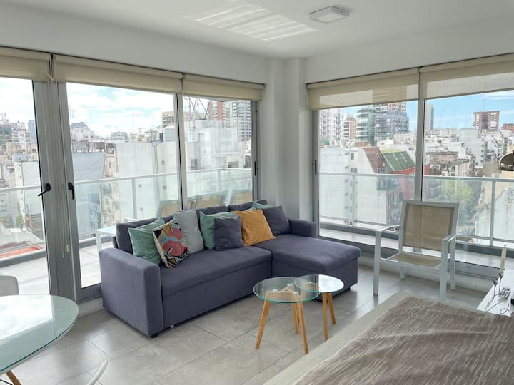 Impeccable 10th Fl 2br 2.5ba W Pool - Buenos Aires