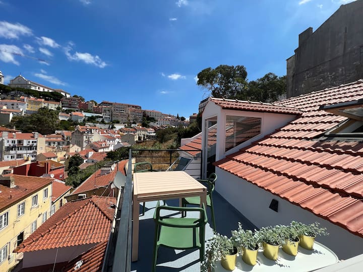 Castello Prime Suites - 08 Panoramic Terrace - Lisbona