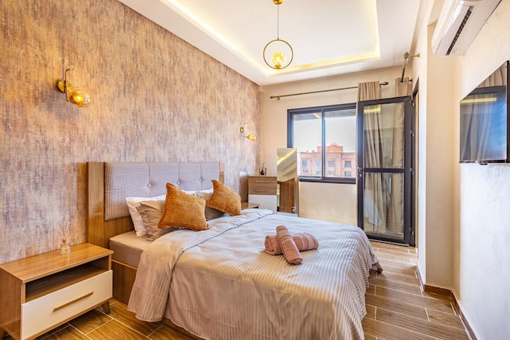 Urban Haven: Stylish Apt Gueliz - Marrakesh