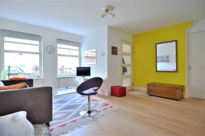 Comfortable, Light & Colorful With Garden In East - Ámsterdam