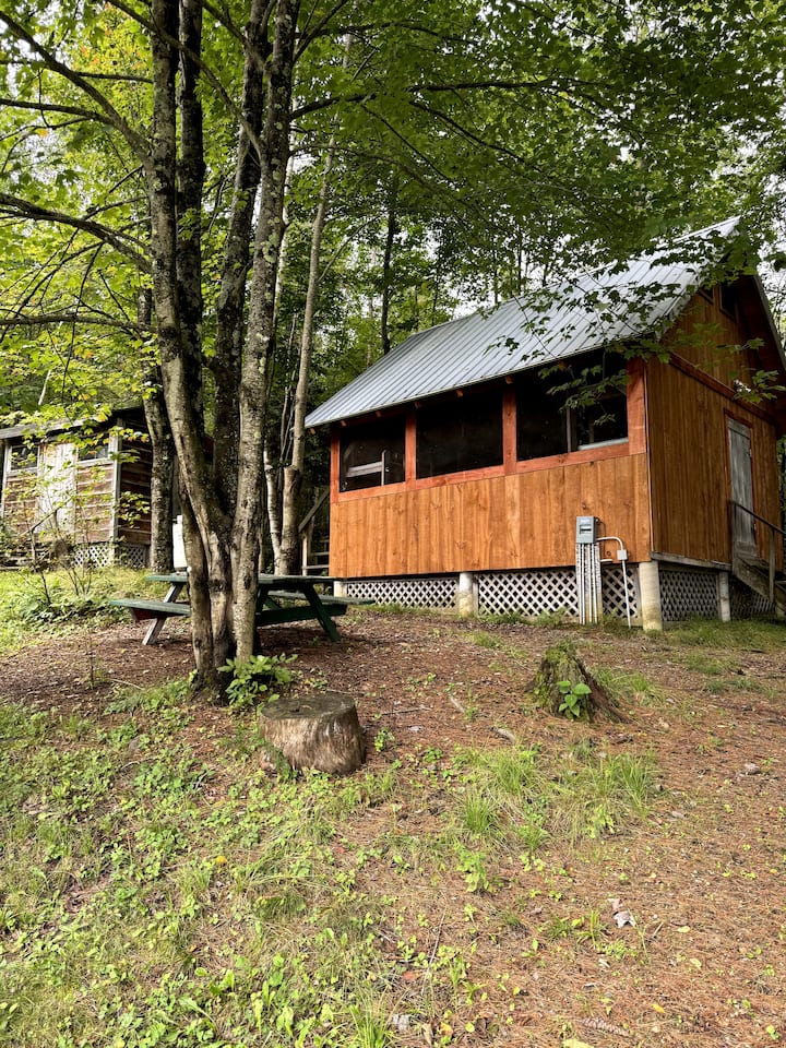 Tamarack's Wood Cabin - Franconia, NH