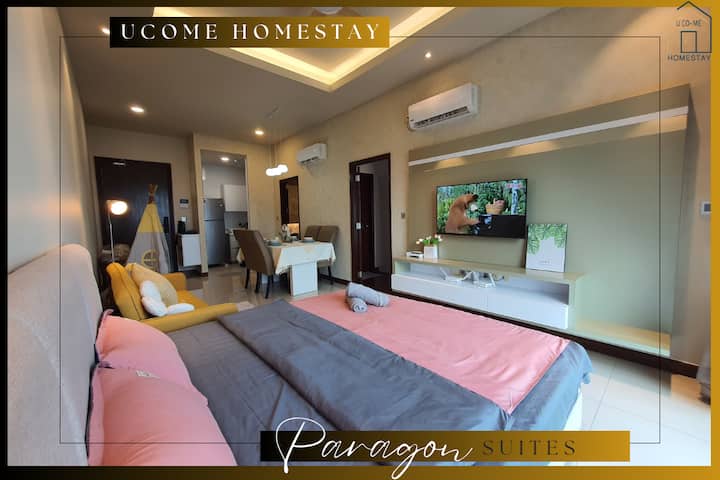 Paragon Suites@jb Town Near Ciq (L18) By Ucomestay - Johor Bahru
