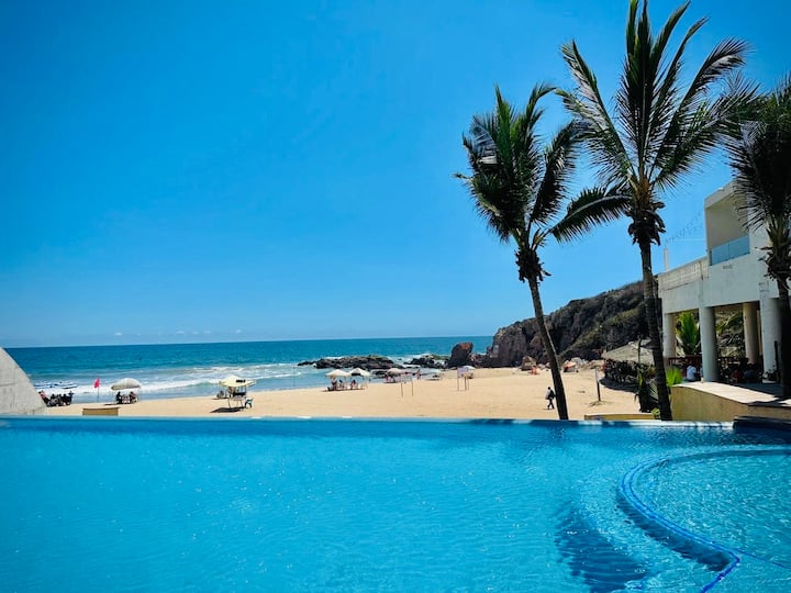 Magnifica Casa Pie De Playa - Mazatlán