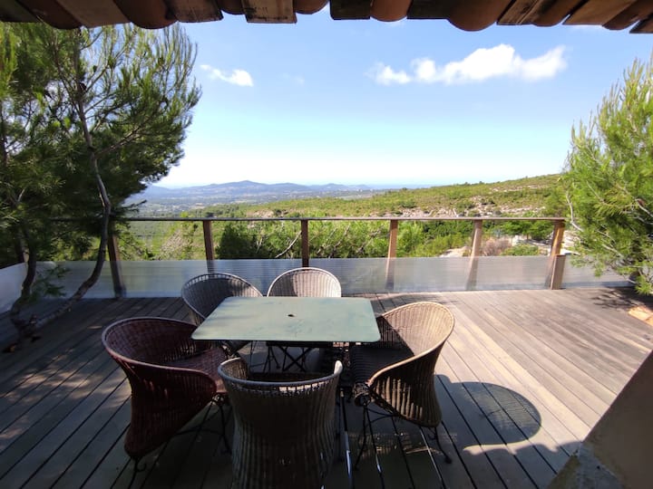 Maison Vue Mer Dans Résidence - La Cadière-d'Azur