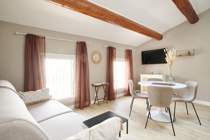 Studio Cosy Dominant Les Halles Avec Clim 30m2 - Béziers