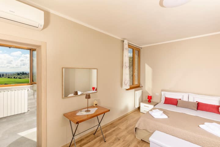 Il Panorama, Aria Condizionata+wifi Veloce - Tuscany