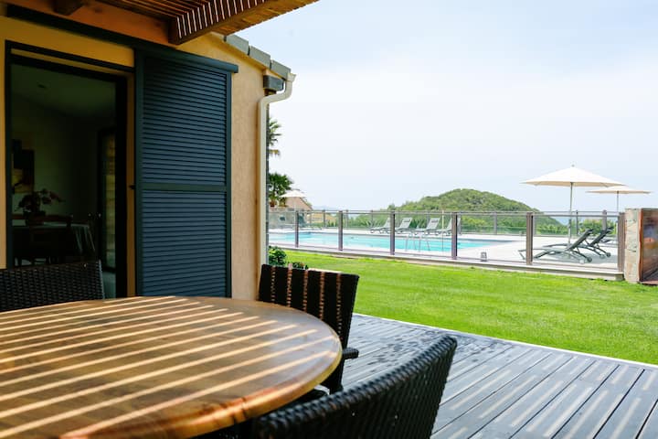 Villa Patrimonio – Vue Mer Avec Piscine Partagée - Saint-Florent