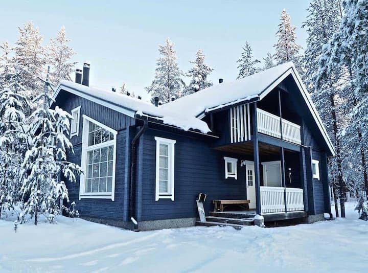Viihtyisä Ja Rauhallinen Mökki Levi, Koutamaa - Laponya