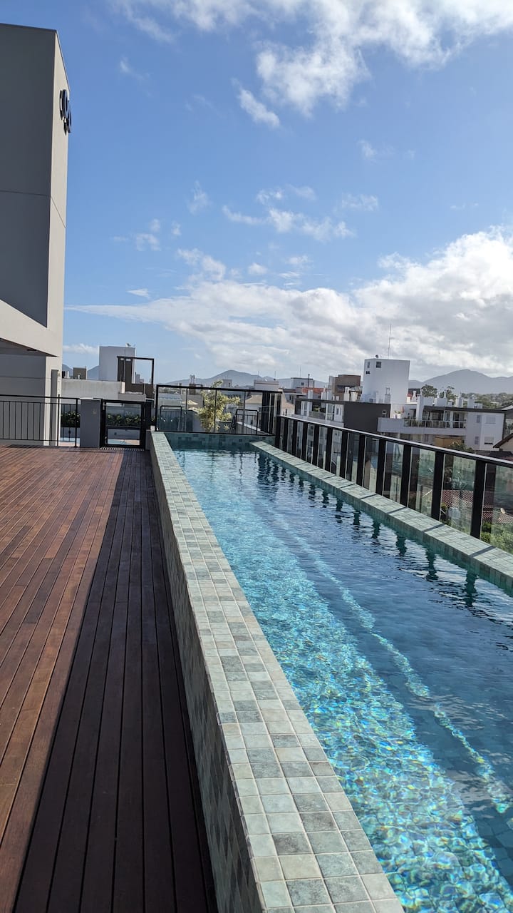 Work From Home Loft At The Beach - Florianópolis