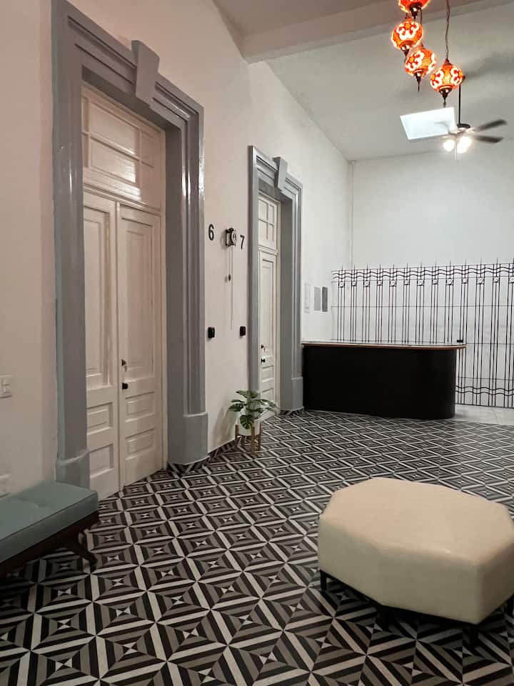 Habitación H12 "Fanfest"a/c Centro Gdl Downtown - Guadalajara, México