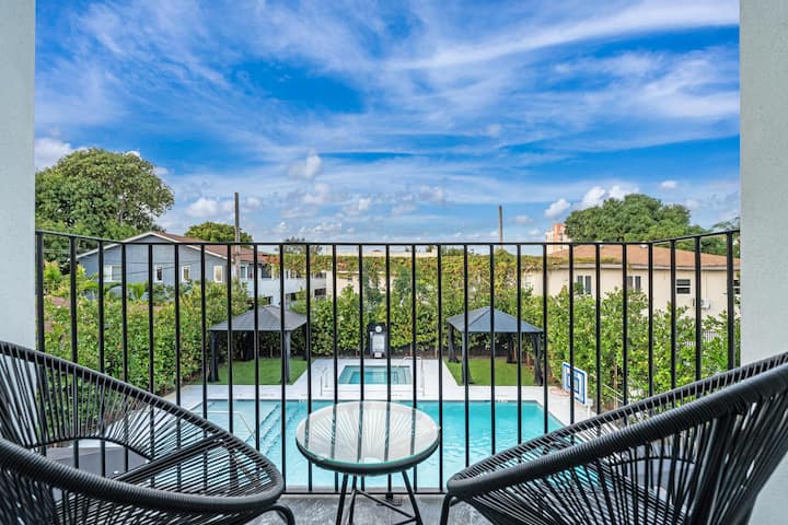 Elegant Apartment With Pool In Miami - Miami