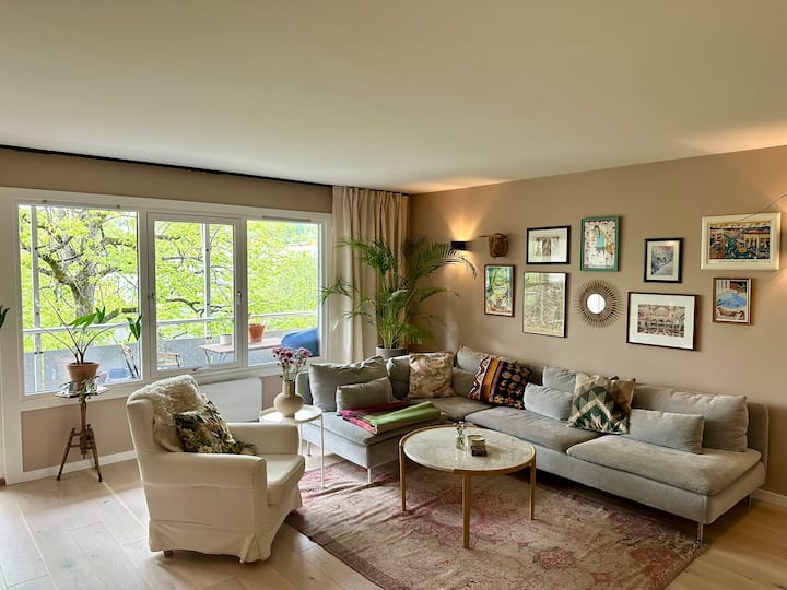 Top-floor · Balcony, Bbq, Park Views · Grünerløkka - Oslo