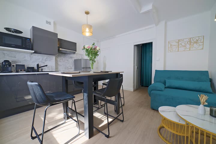 Appartement Cosy Gare Chateaucreux - Saint-Étienne