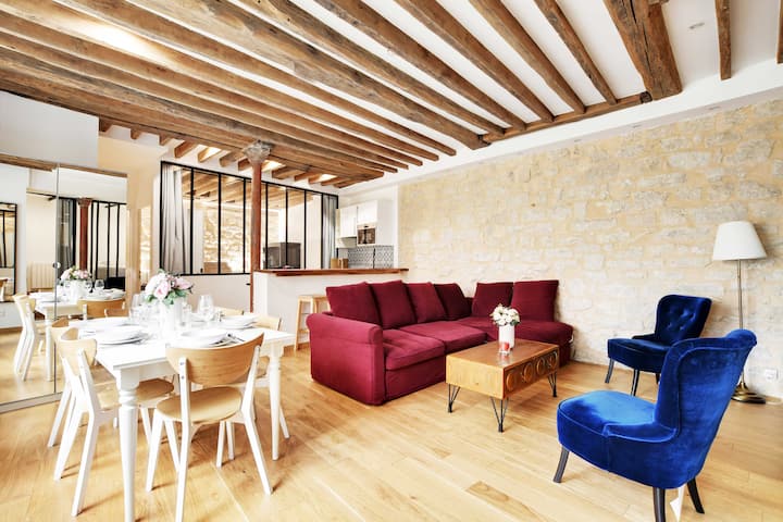 Appartement Chic Au Cœur Du 9ème 2 Chambres/6p - Paris