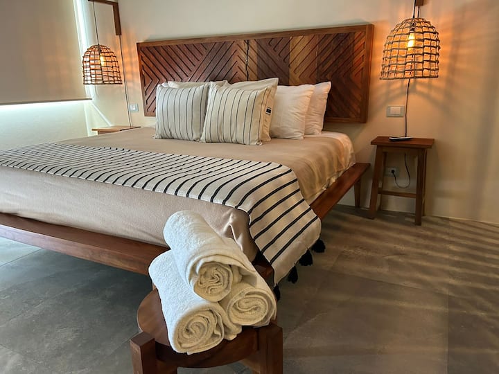 Depto De Lujo Con Hermoso Jacuzzi Y Fast Wifi - Tulum