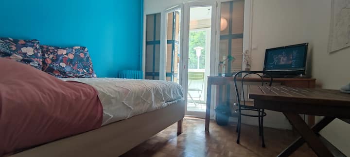 Chambre Calme Accessible En Tram - Lyon