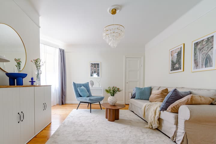 Vasastan Gem: Spacious 1br W/ Room For 4 - Stockholm
