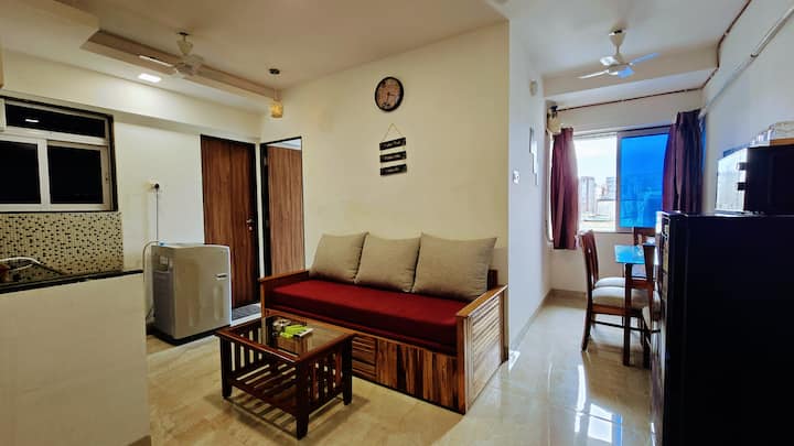 Bliss 105: 1bhk Near Juhu Beach And Kokilaben Hosp - 뭄바이