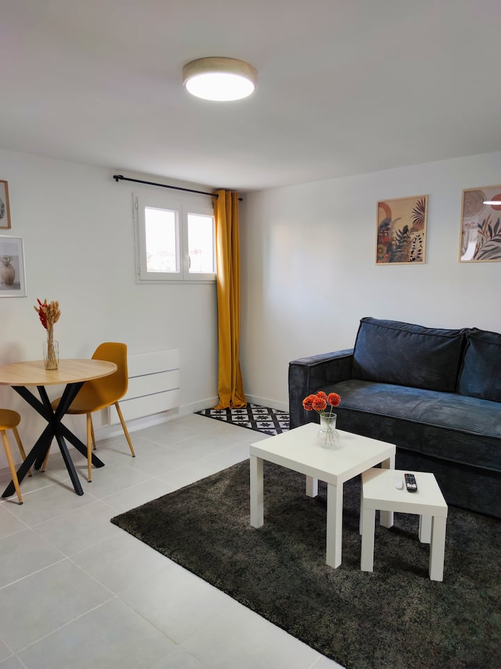 Grand Studio 2 Cosy Proche Paris - Épinay-sur-Seine