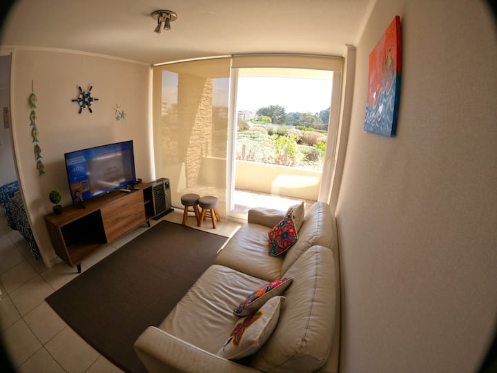 Hermoso Y Acogedor Departamento - Papudo