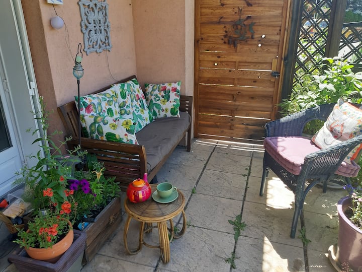 Charmante Chambre Avec Vue Et Jardin. - Briançon