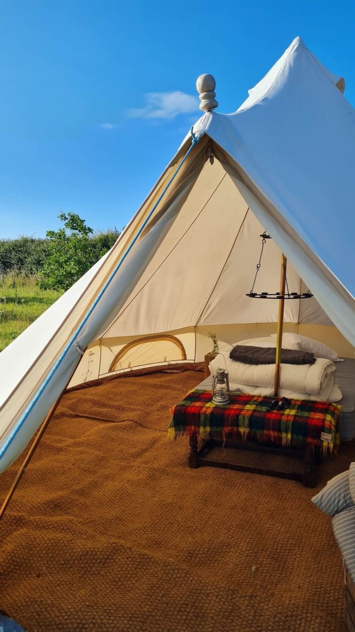 Alexanders @ The Orchard Bell Tent Camp - Salcombe
