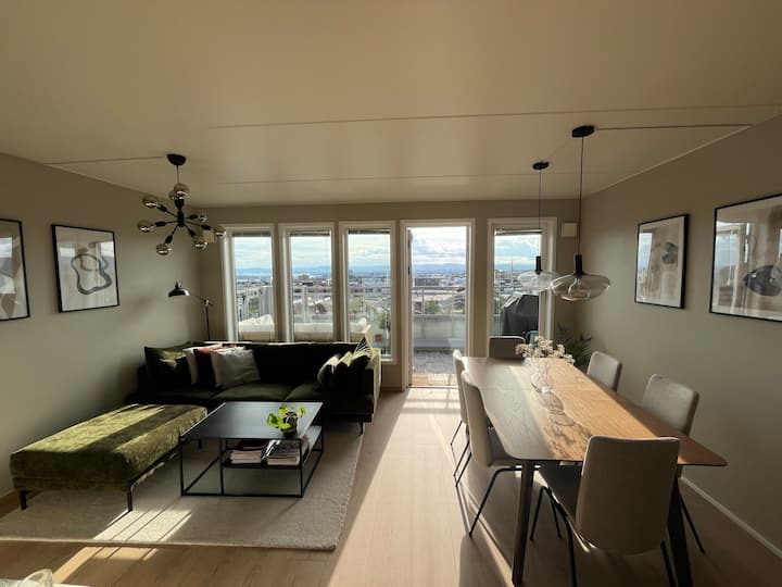 Sentrumsnært Med Nydelig Utsikt - Oslo