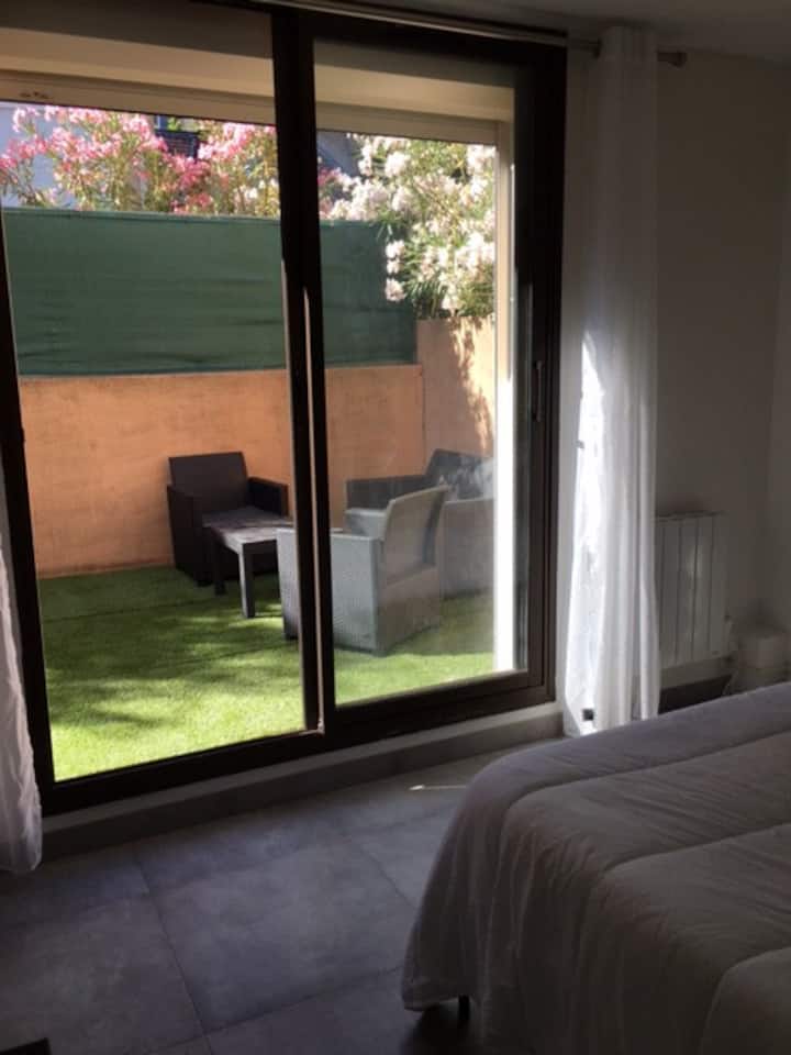 T2 Centre Terrasse Clim Parking - Les Milles