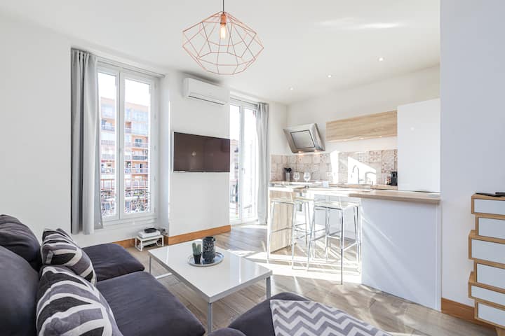 Appartement 2p Très Agréable, Belles Prestations ! - Nice