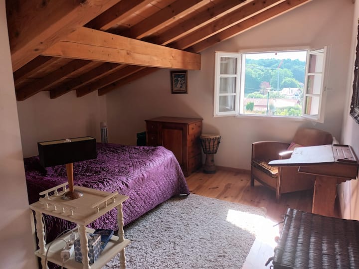 Chambre 1 Dans Maison Basque - Saint-Pée-sur-Nivelle