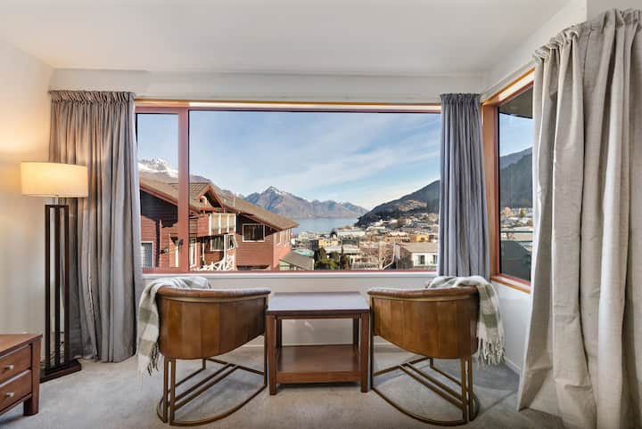7d - Queenstown Central With Lake & Mountain View - 퀸스타운