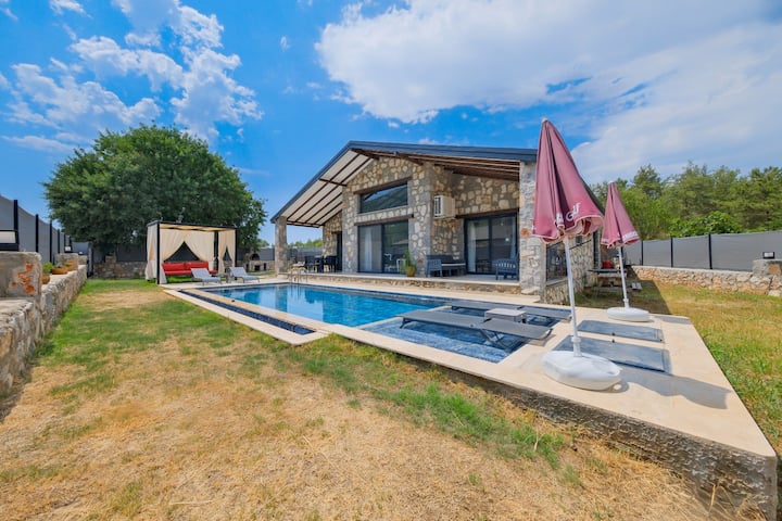 Kayaköy 'De 3 Yatak Odalı Villa (  Trio) - Kayaköy