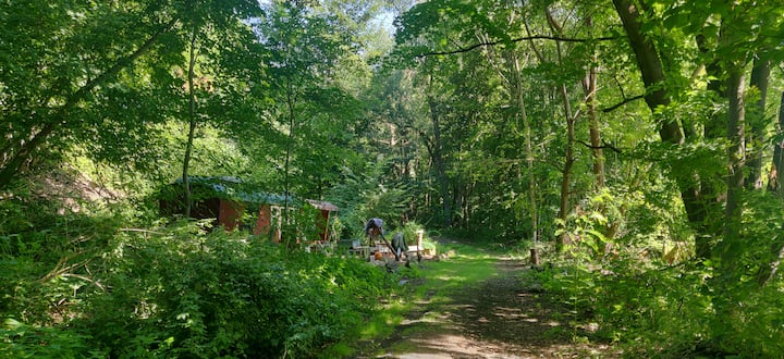 Zirkuswagen Am Finowkanal - Eberswalde