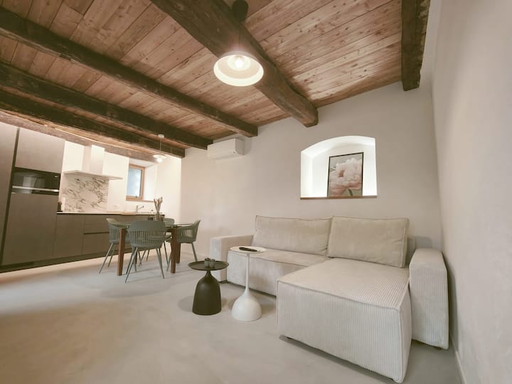 Rustico Mulino8 - 迷你小屋,市中心,7分鐘步行到湖边,全新装修,帶空調 - 羅加諾